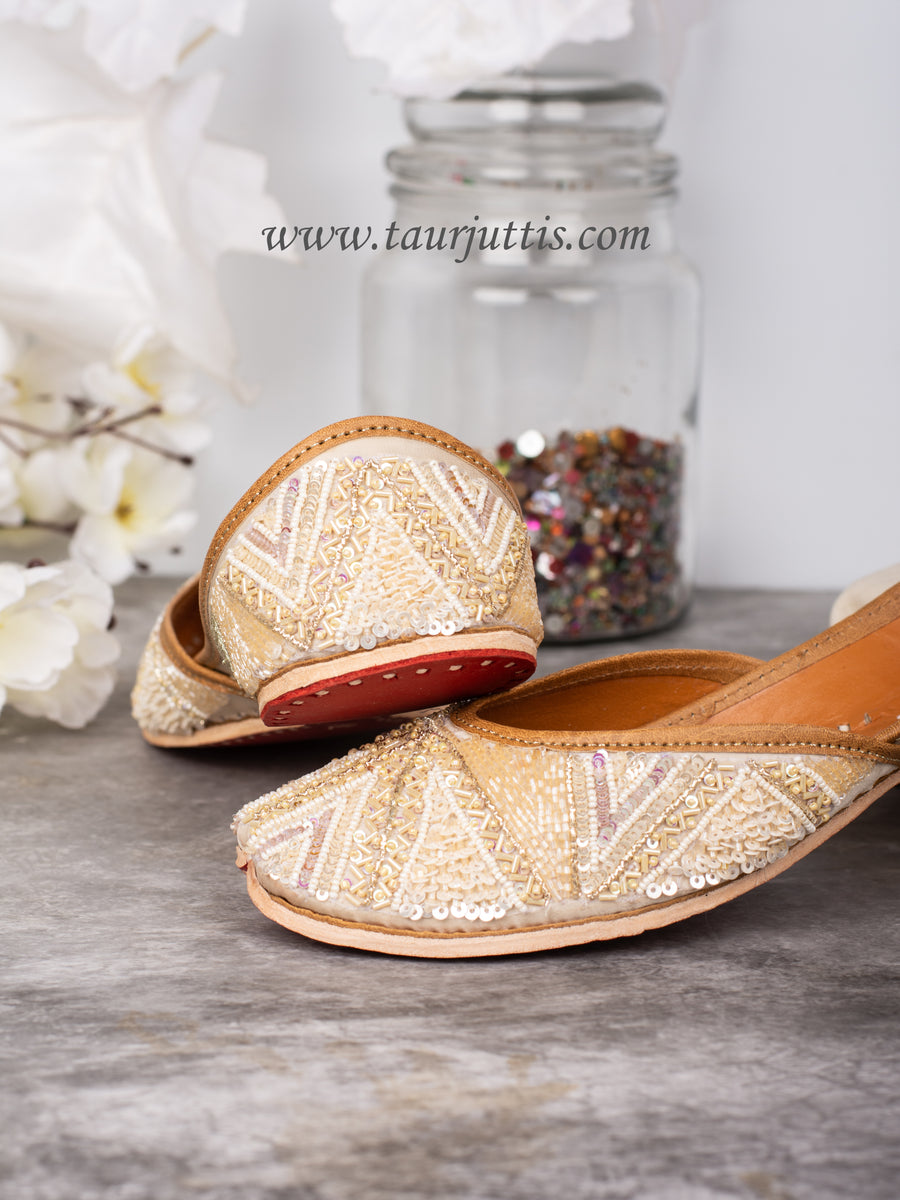 Beige Lines Jutti – taurjuttis